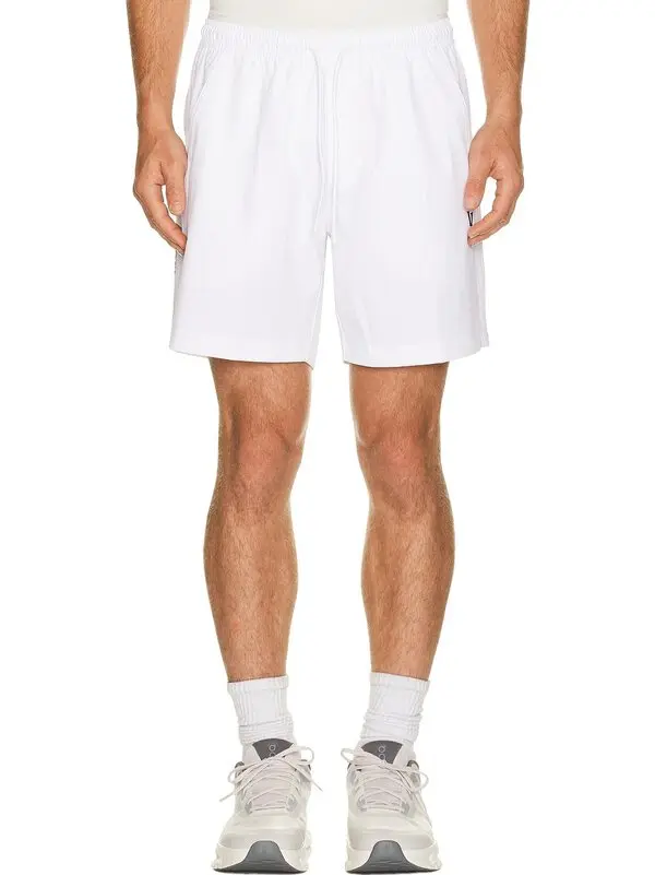 Vuori Crosscourt Pro Unlined 7 Short - White