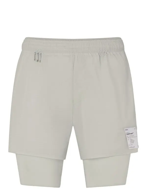 Satisfy Desert Straight-leg Heatcrush™ Running Shorts - Silver