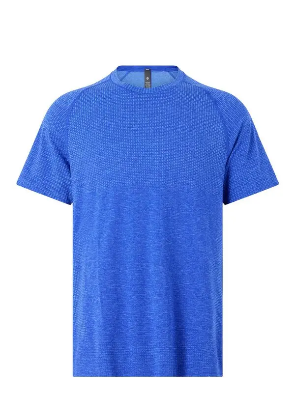 Lululemon Metal Vent Tech 2.5 Stretch-jersey T-shirt - Blue