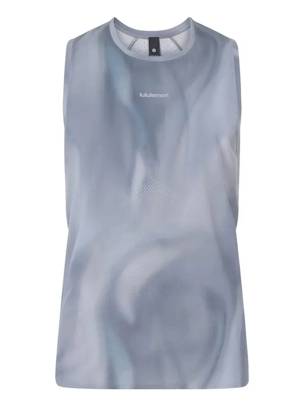 Lululemon Streaker Recycled-mesh Tank - Gray