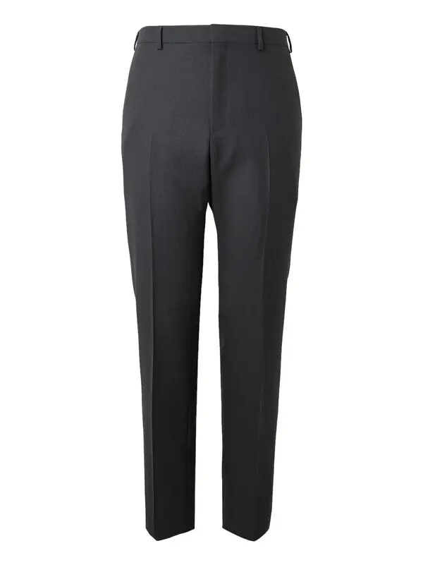 Brioni Straight-leg Wool Suit Trousers - Black
