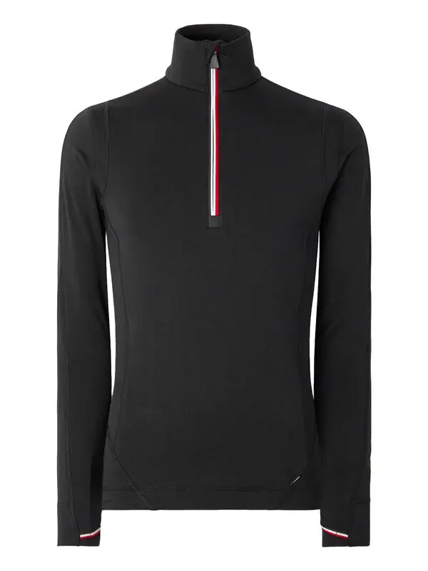 Moncler Polartec® Power Grid™ Half-zip Base Layer - Black