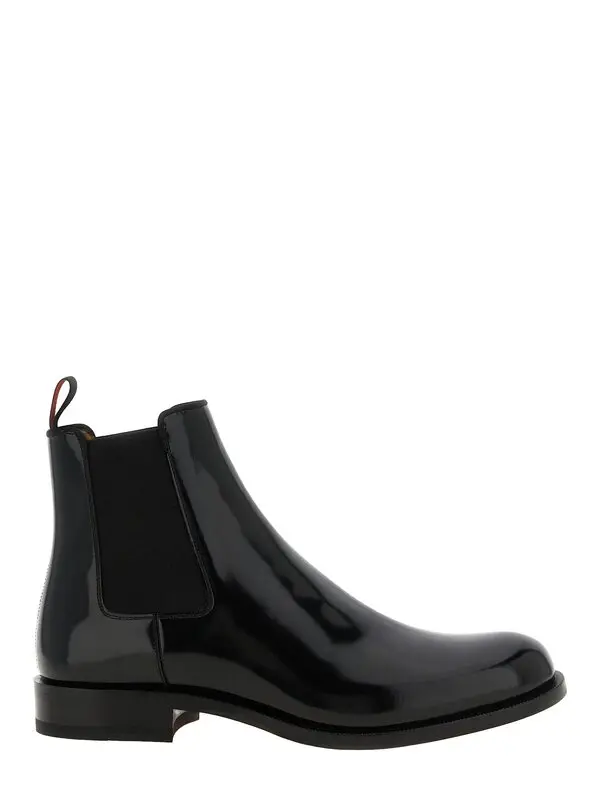 CHRISTIAN LOUBOUTIN Choucair Boot' Chelsea Ankle Boots - Black
