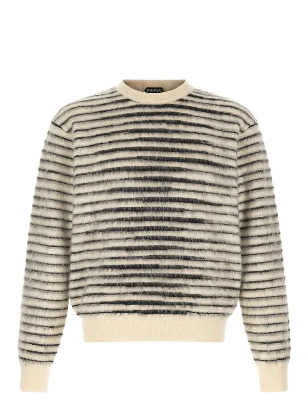 TOM FORD Brushed Effect Sweater - Black