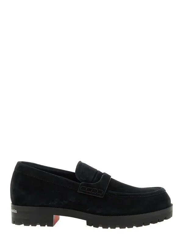 CHRISTIAN LOUBOUTIN Caravin' Loafers - Black