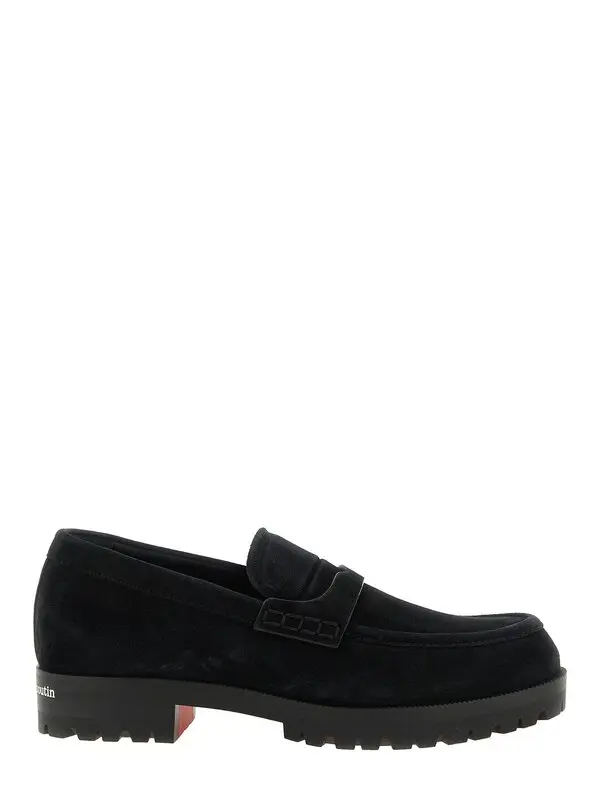 CHRISTIAN LOUBOUTIN Caravin' Loafers - Black