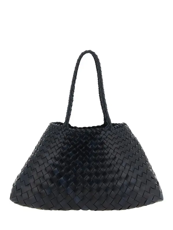 Dragon Diffusion Santa Croce Big' Shoulder Bag - Blue