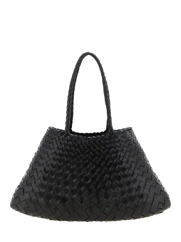 Dragon Diffusion Santa Croce Big' Shoulder Bag - Black