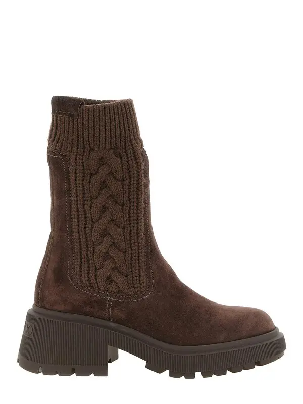 JIMMY CHOO Tamia' Ankle Boots - Brown