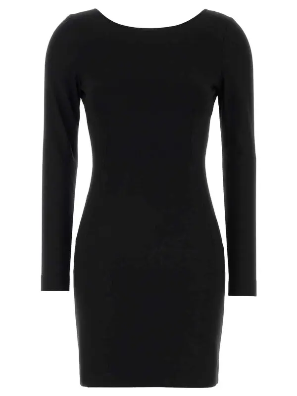 Dolce & Gabbana Stretch Viscose Blend Mini Dress - Black