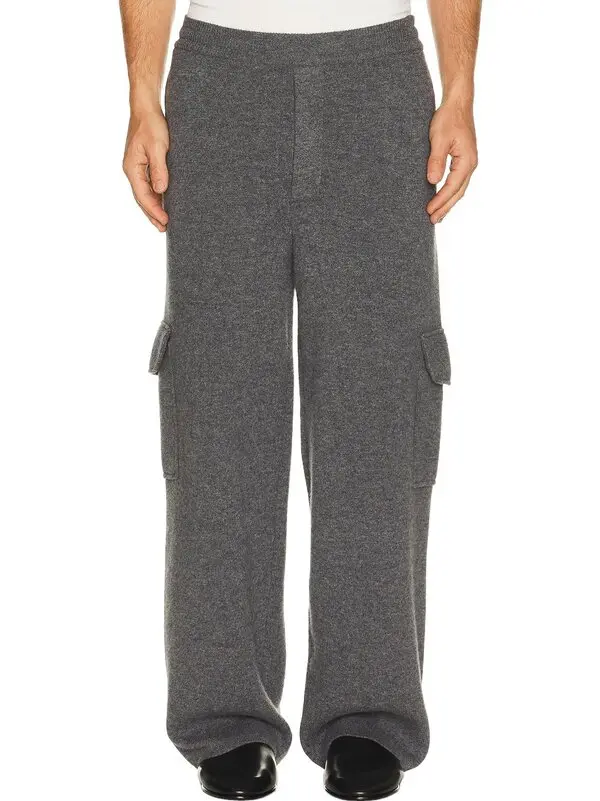 LISA YANG Eero Trousers In Grey - Graphite