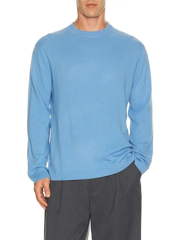 LISA YANG Mason Sweater In Blue - Azure