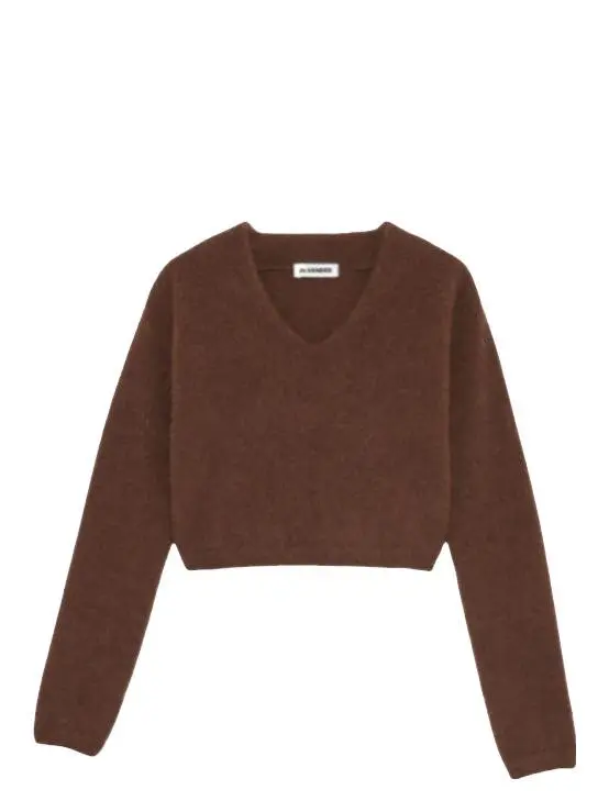 JIL SANDER V-neck Knit Pullover - No