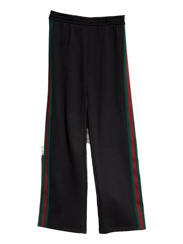 Gucci Web Leisure Pants - Black