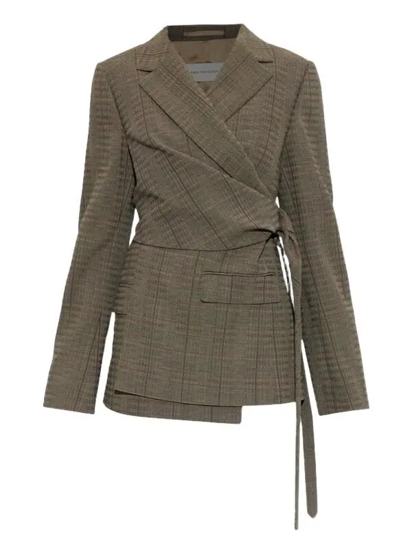 Dries Van Noten Long-sleeve Blazer - Brown