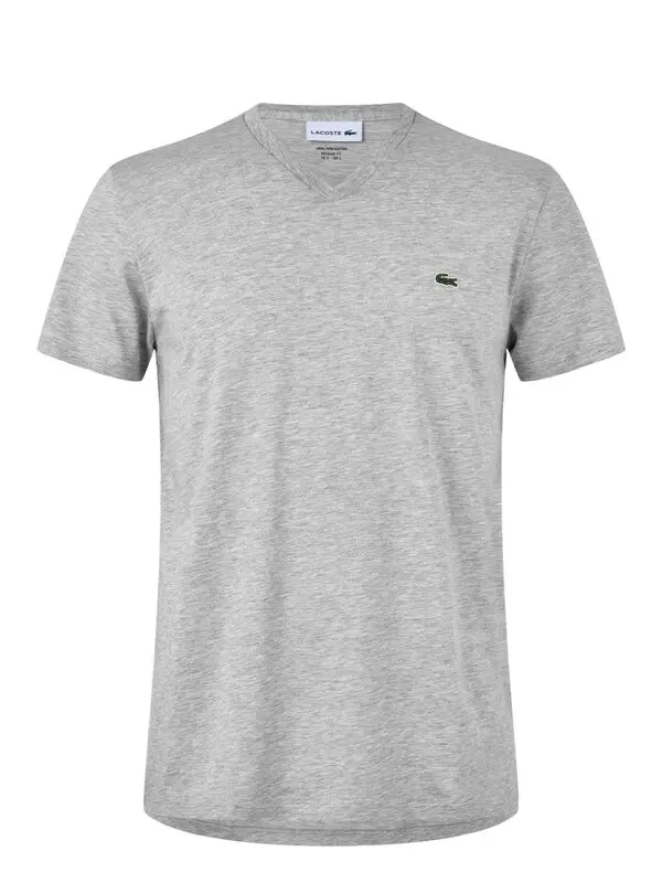 Lacoste Vneck Shortsleeve Tshirt - No