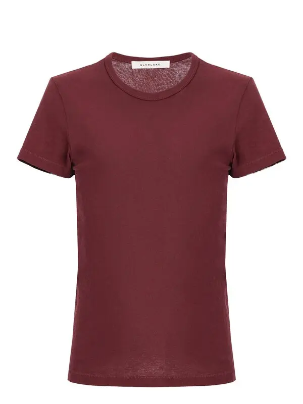 SLVRLAKE Cotton Baby Tee - Red