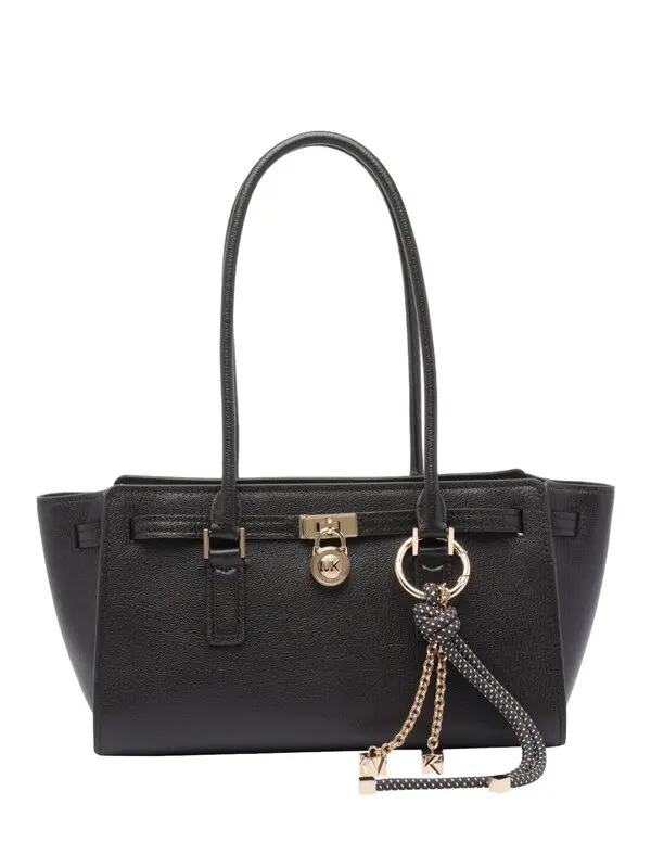 Michael Kors Knot Detailed Double-handle Shoulder Bag - Black