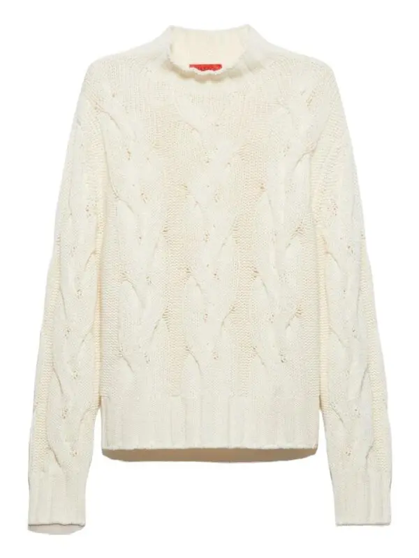 MAXCO. Long Sleeve Sweater - Vanilla