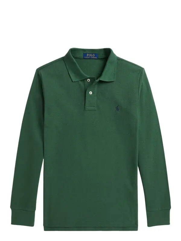 Polo Ralph Lauren Pony Long-sleeve Polo Shirt - Green