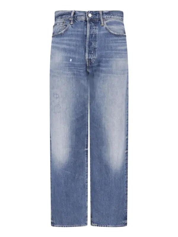 Polo Ralph Lauren High-rise Straight Jeans - Blue