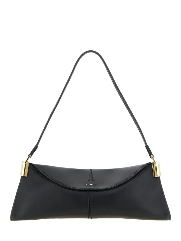 Balmain 64-83' Small Shoulder Bag - Black