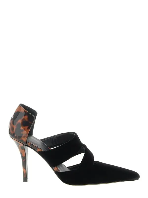 Balmain Pumps With Tortoiseshell Detail - Black