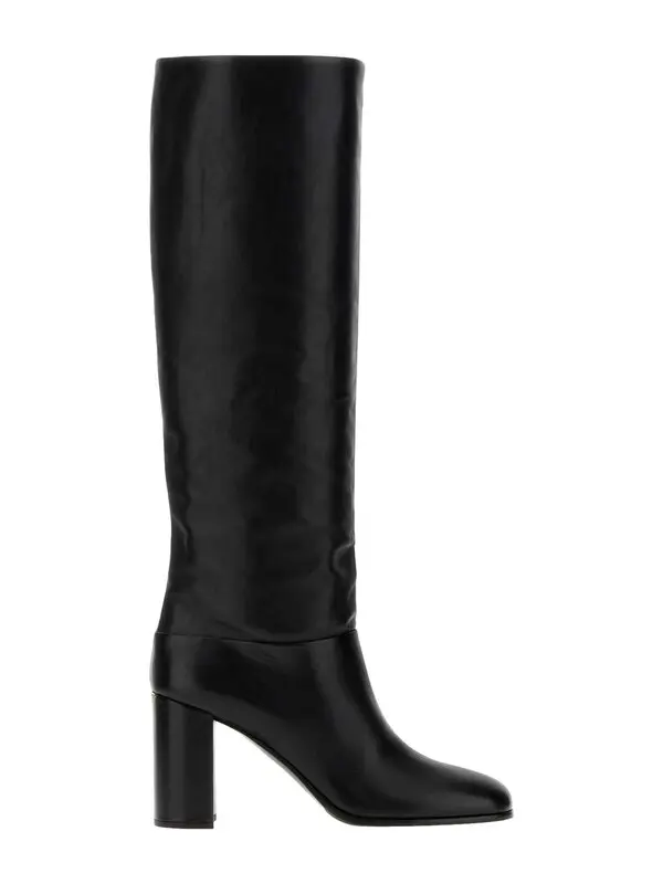 Prada Black Leather Boots - Multicolor