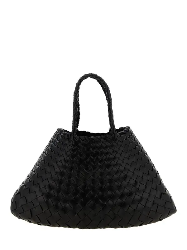 Dragon Diffusion Santa Croce Small' Handbag - Black