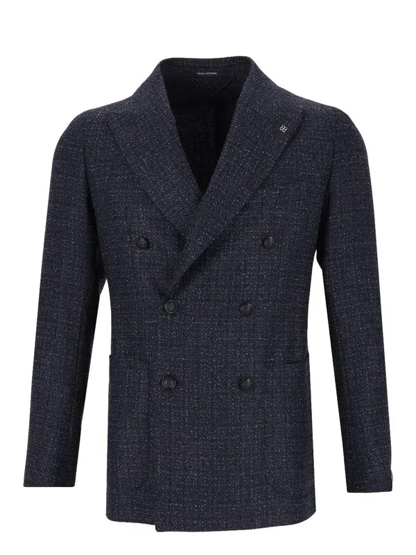 Tagliatore Double-breasted Blazer - Blue