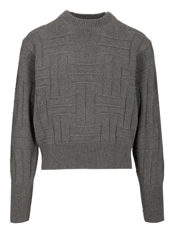 Kenzo Weave' Sweater - Gray