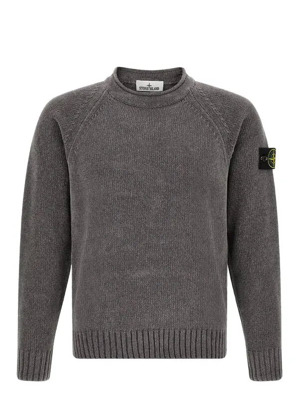 Stone Island 5100013' Sweater - Gray