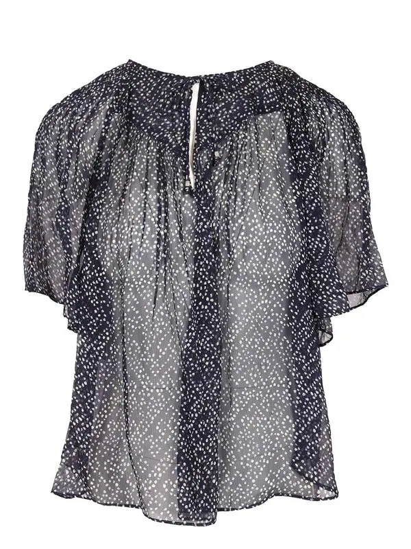 Isabel Marant Étoile Marant Neslya Top - Blue