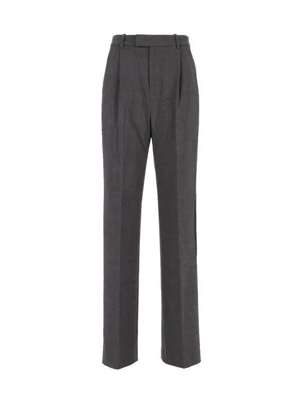 SELF-PORTRAIT Tailored Trousers - Gray