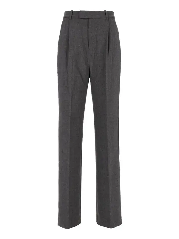 SELF-PORTRAIT Tailored Trousers - Gray