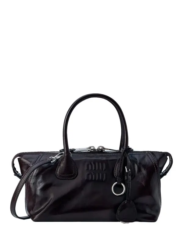 Miu Miu Leather Top Handle Bag - Multicolor