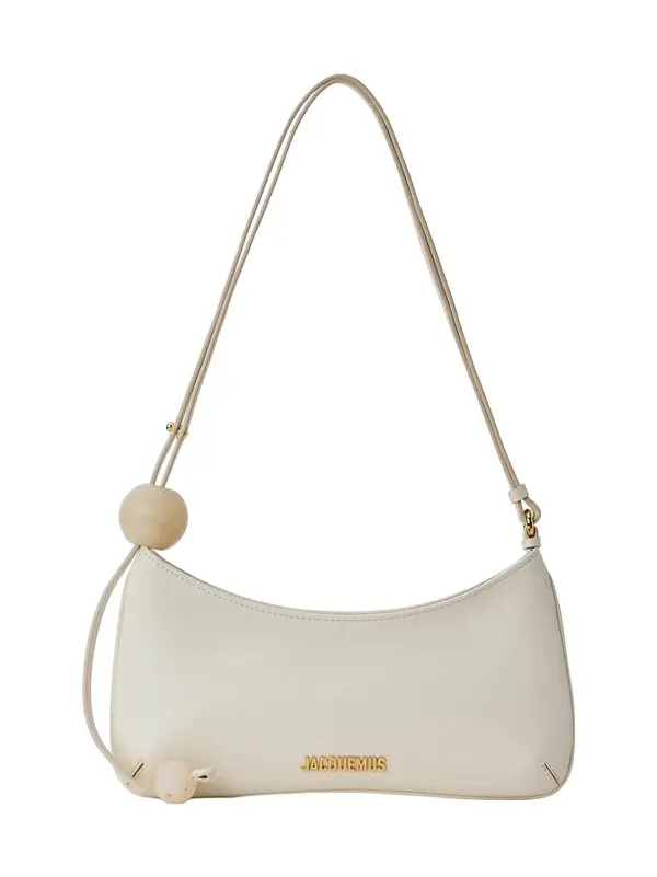 Jacquemus Le Bisou Perle Shoulder Bag - Cream