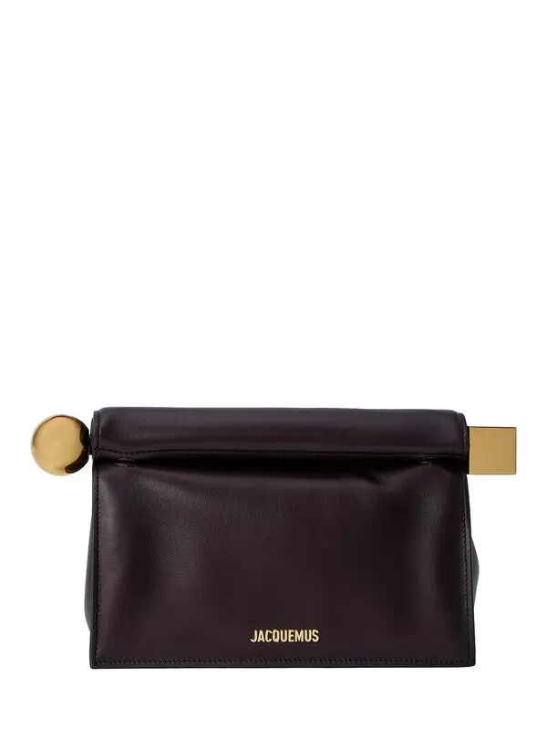 Jacquemus La Pochette Rond Carr - Brown