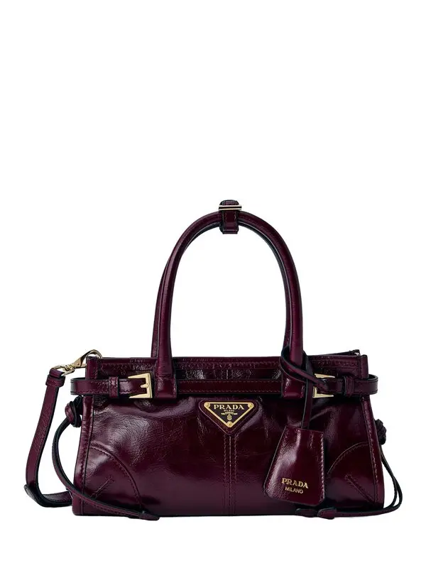 Prada Mini Bonnie Leather Handbag - Multicolor