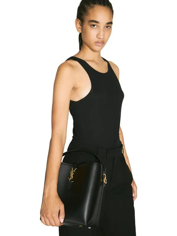 Saint Laurent Le 37 Bucket Bag - Black