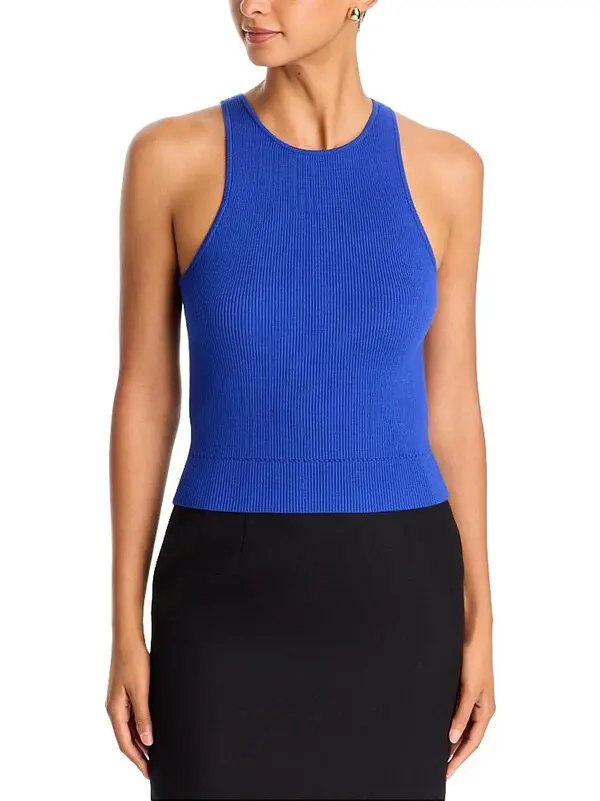 TOCCIN Avery Racerback Tank Top - Lapis