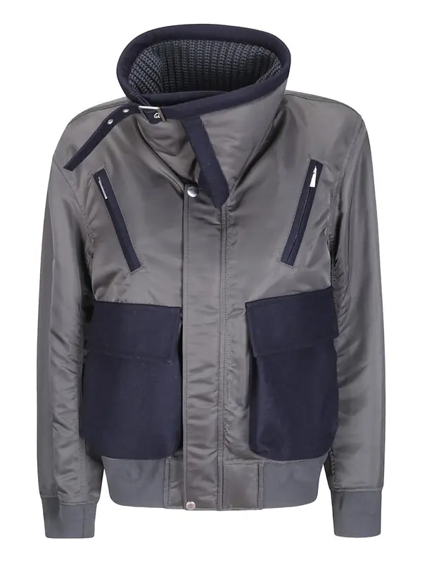 Sacai Melton Blouson - No