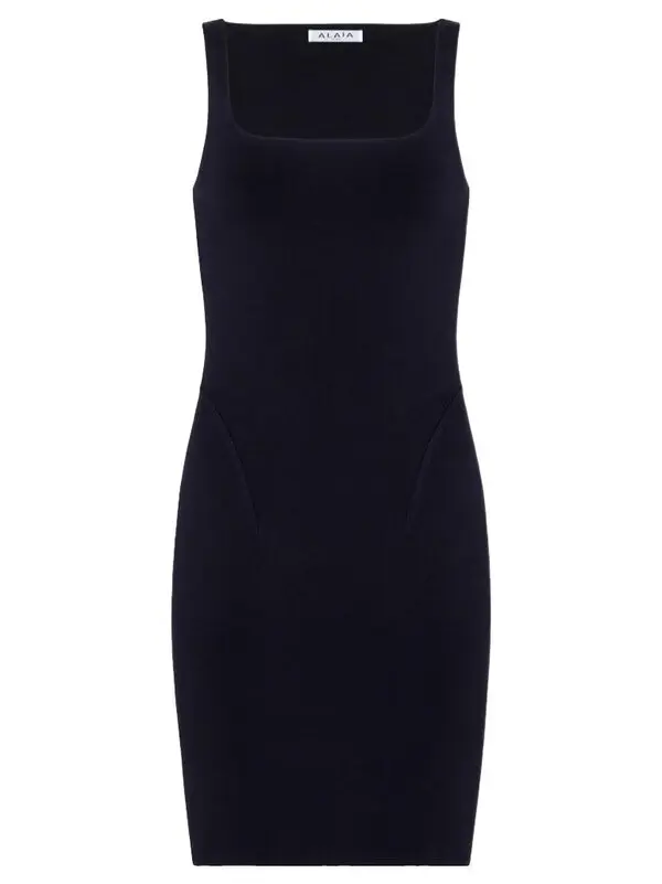Alaïa Sleeveless Dress - Black