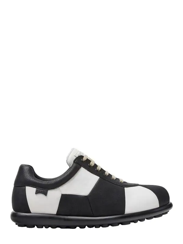 Camper Bi Twins Low-top Sneakers In Vegetable-tanned Leather - Multicolor