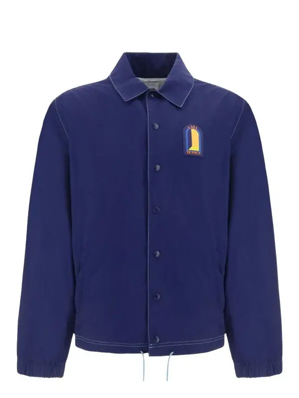 Casablanca Lapel Jacket - Blue