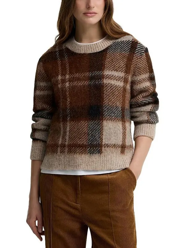 Barbour Glendyn Tartan Crewneck Sweater - Multi