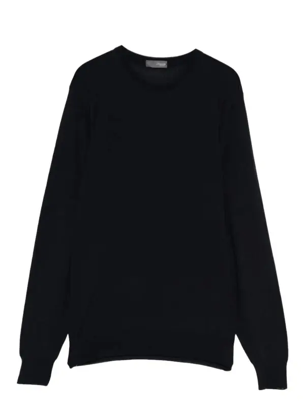 DRUMOHR Crew-neck Knitted Sweater - Navy