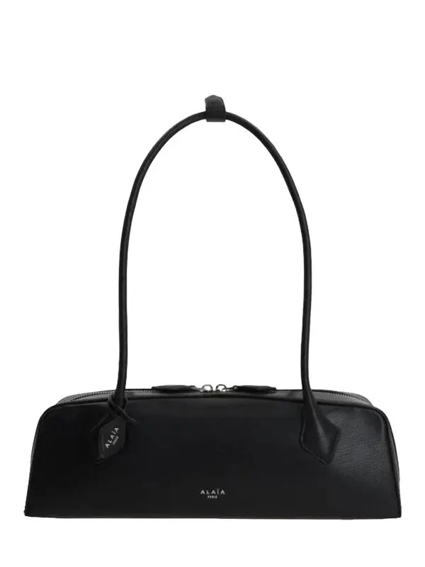 Alaïa Le Teckel Medium Bag In Goatskin - Black