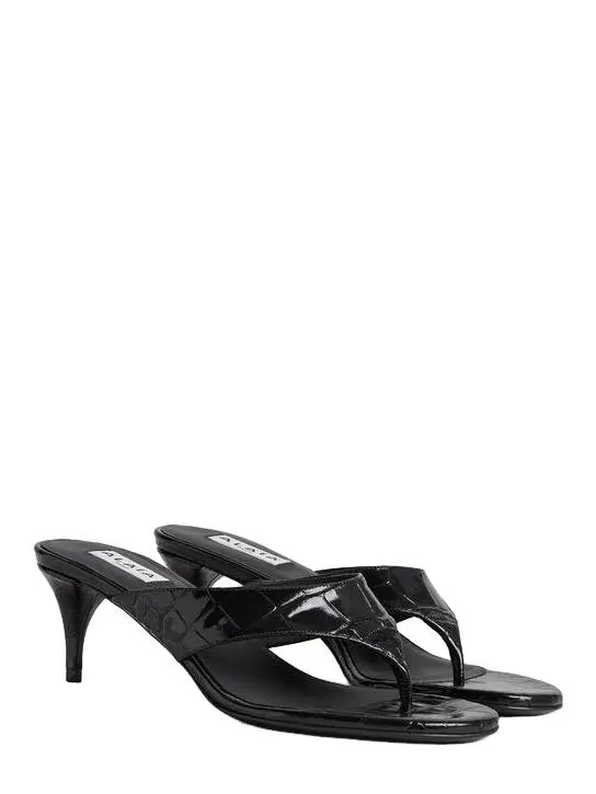 Alaïa Infra Sandals 55 Heel - Noir