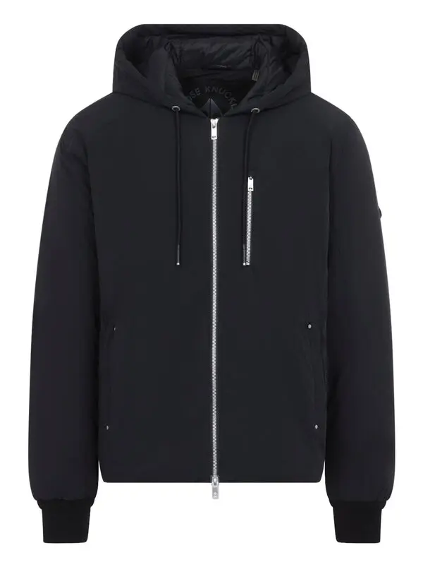Moose Knuckles Northdale Zip-front Down Jacket - Black